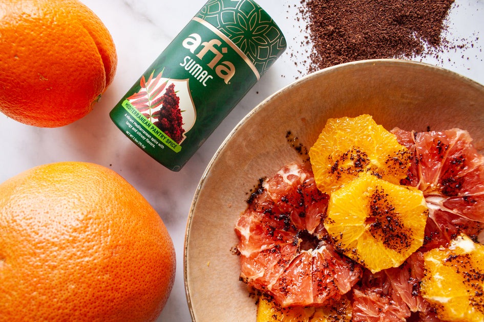 Recipe: Tangy Pomegranate and Sumac Citrus Salad – Afia