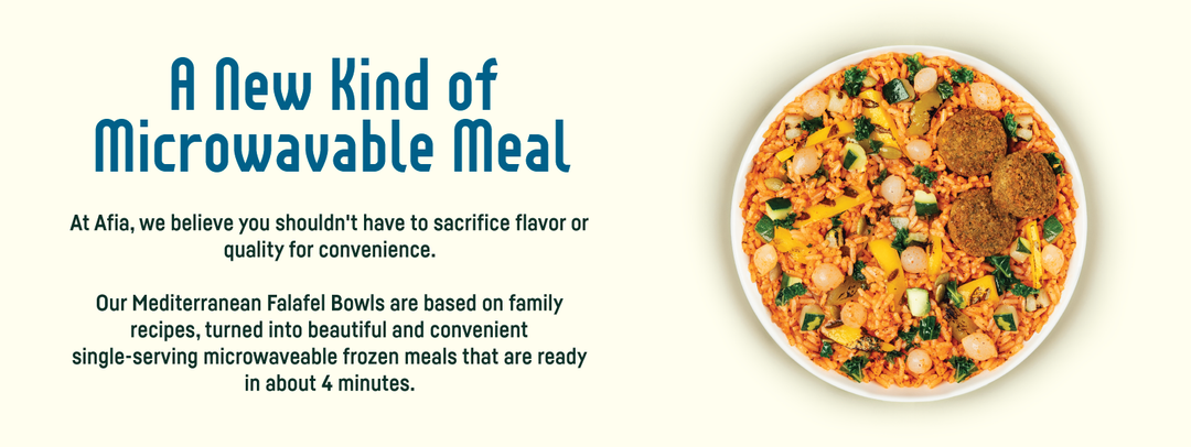 Afia Mediterranean Falafel Bowls